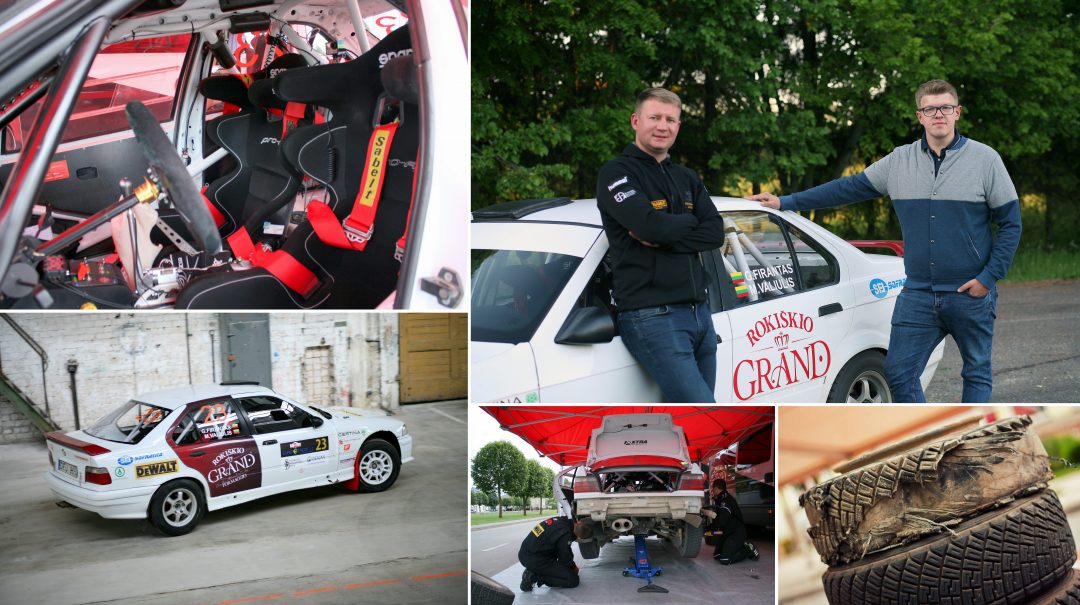 Autosportas: kai „tarpinė“ tarp vairo ir sėdynės – dar ne viskas ...